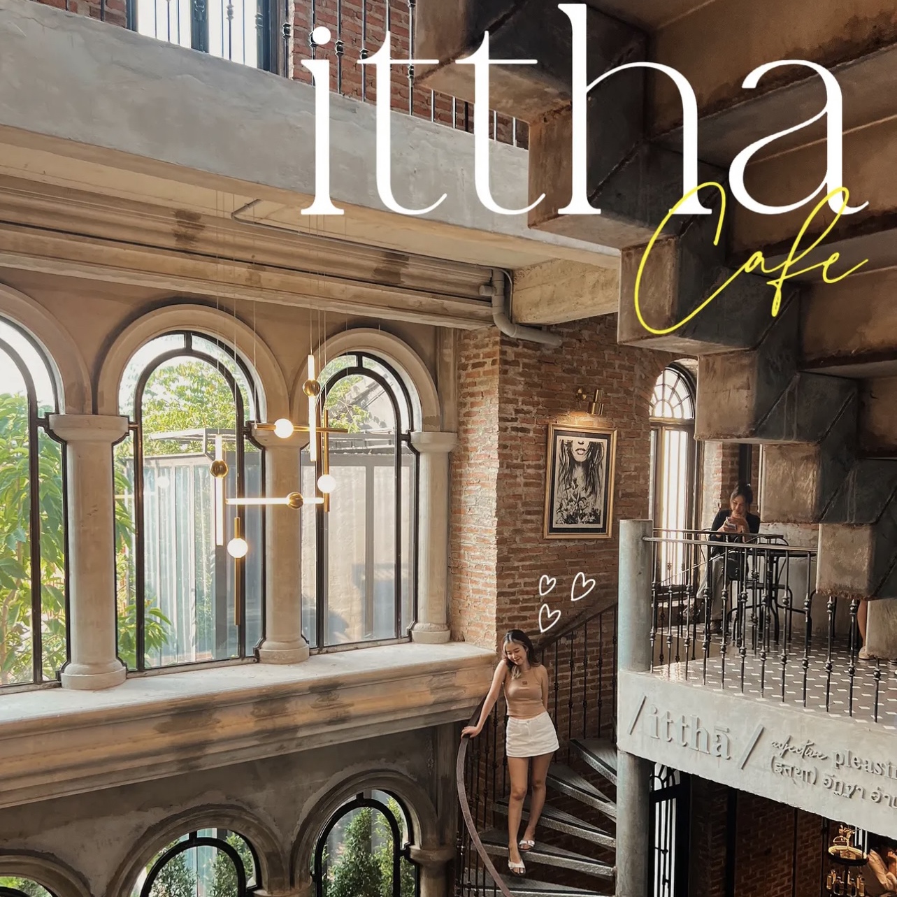 คาเฟ่ลับ แต่โคตรปัง🫢ittha cafe (สุขุมวิท 101)