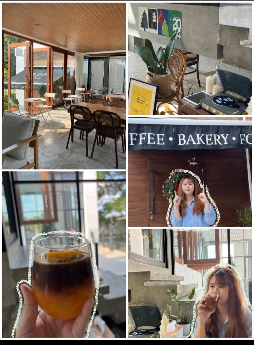 ปักหมุดคาเฟ่ฟิวกู้ดที่ Rom coffee & bakeroom @สุพรรณบุรี 😻