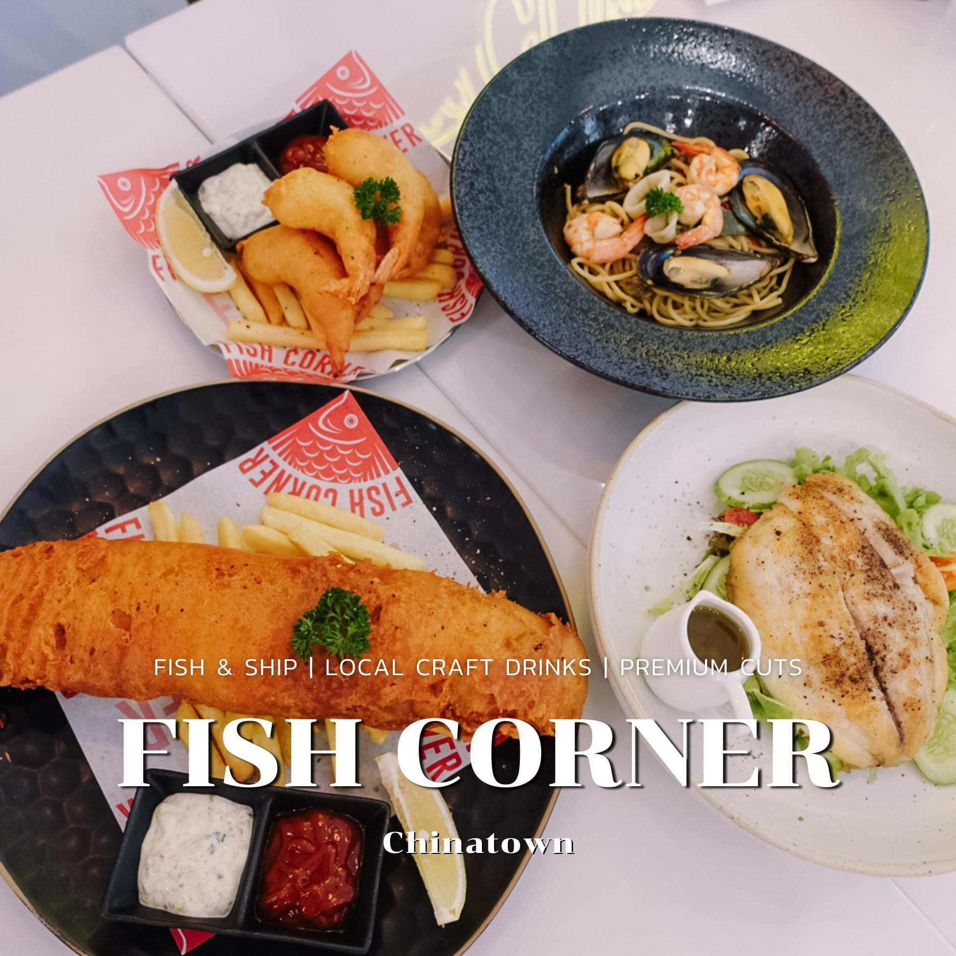 Fish Corner Chinatown 🐟🍟🍳