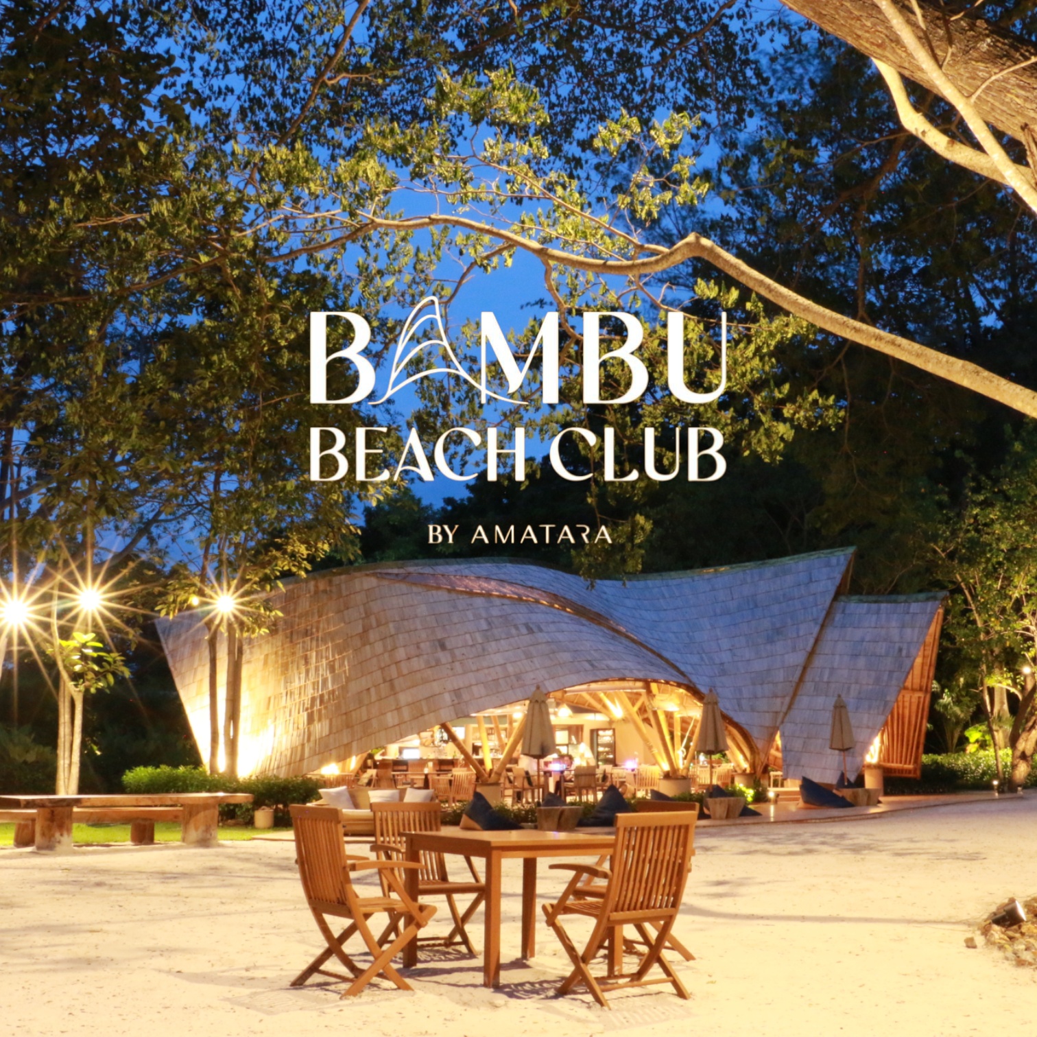 Dinner ยามเย็นณ Bambu beach club