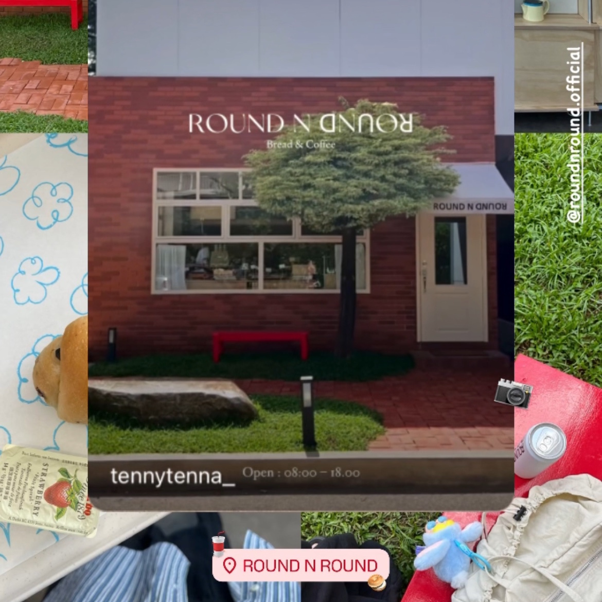 ROUND N R UND | คาเฟ่ขนมปัง(ใหม่) in chiangmaiiii 😋🤍