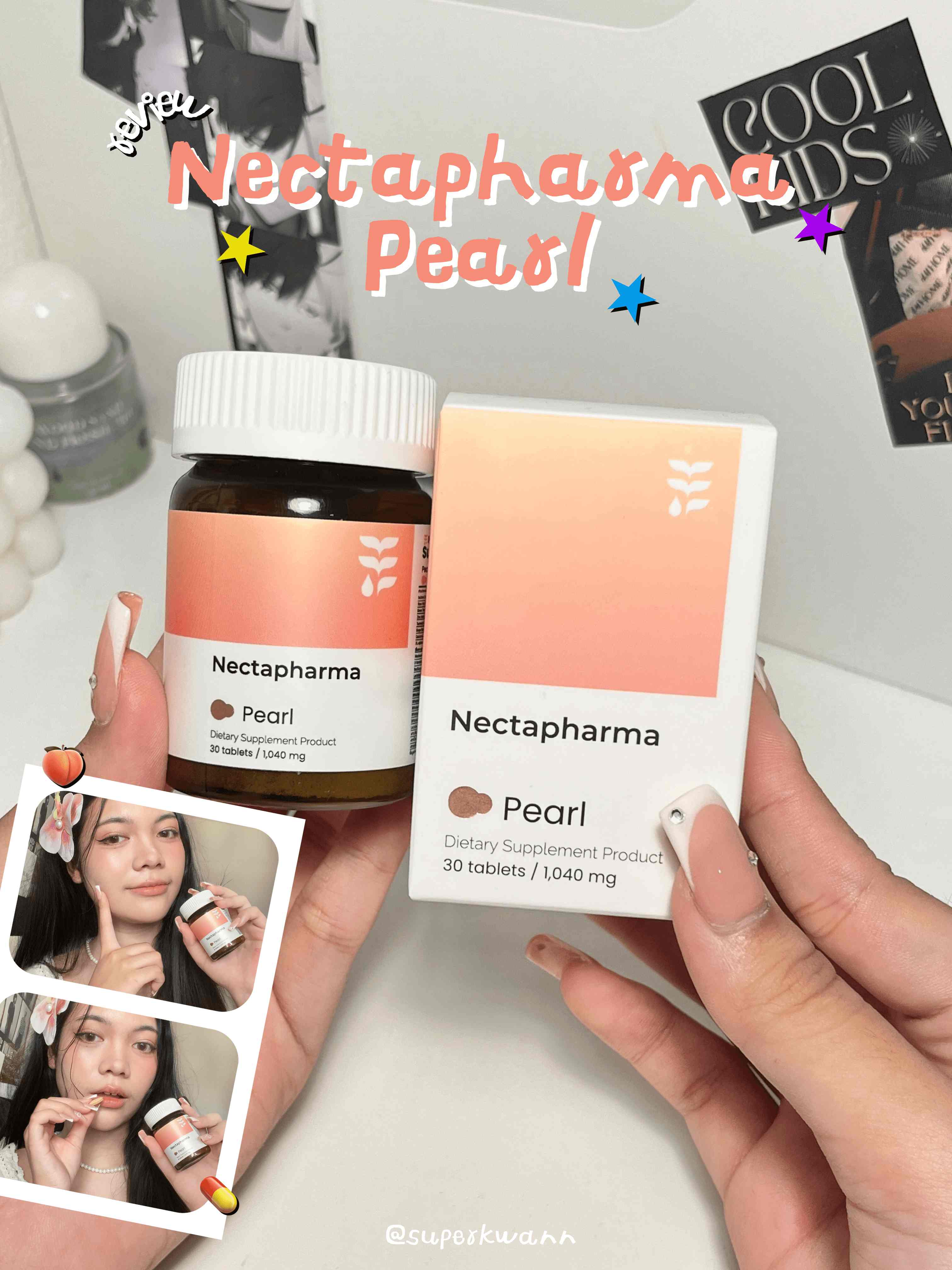 รีวิวจริง! Nectapharma Pearl วิตามินลดสิวที่สาวๆ ห้ามพลาด!