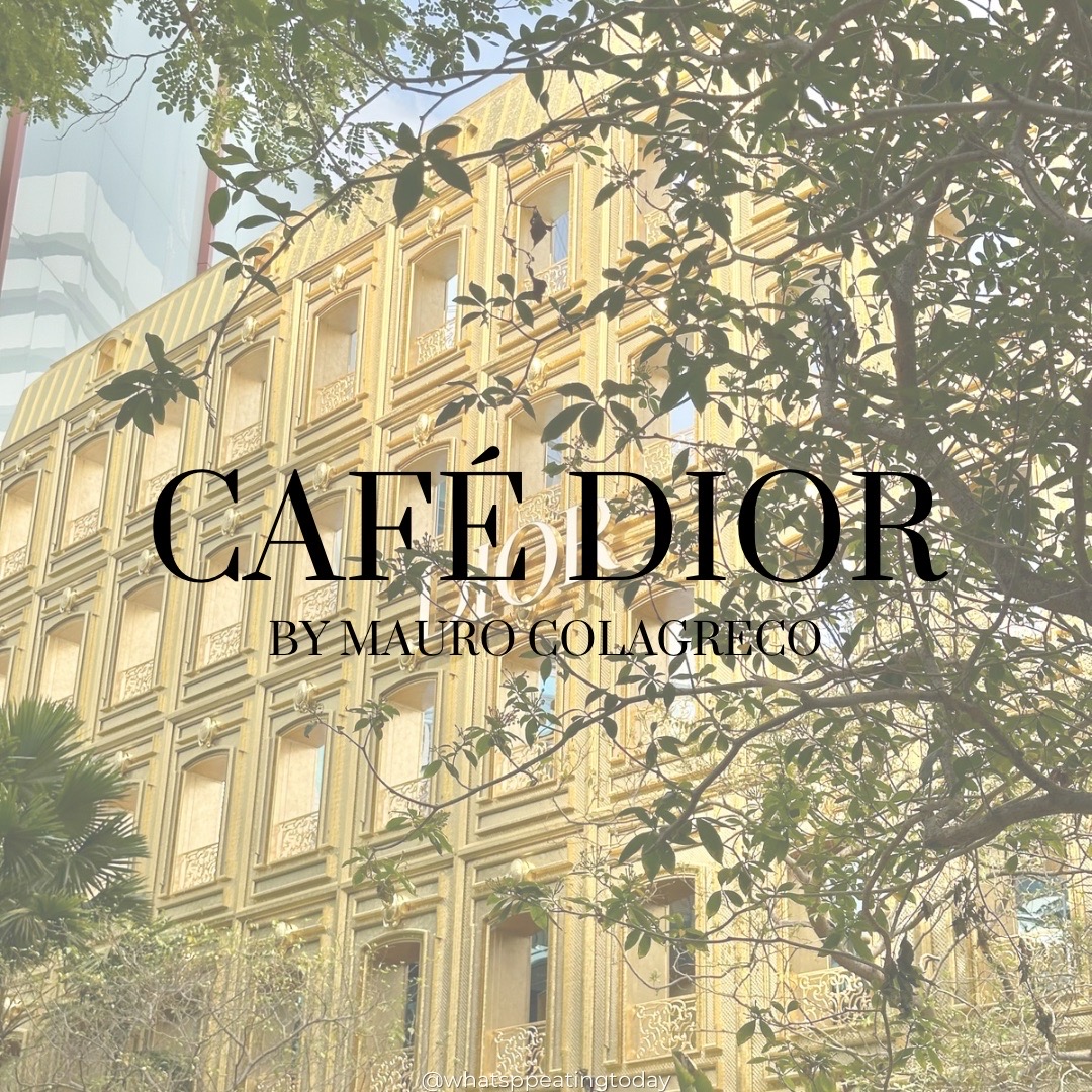 คาเฟ่ที่ติดแกรมที่สุดในเวลานี้กับ Café DIOR by Mauro Colagreco