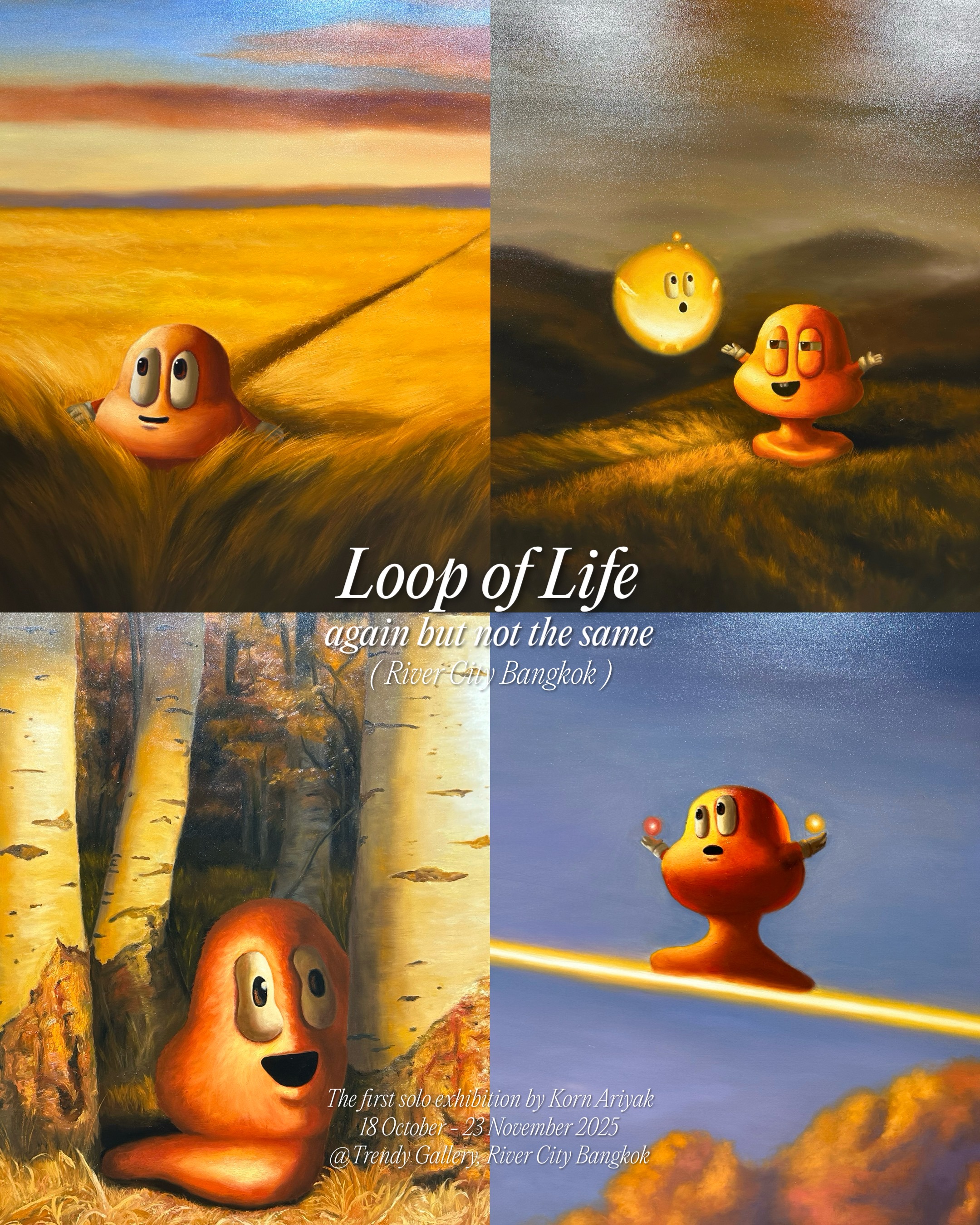 นิทรรศการ | Loop of Life สำรวจห้วงอารมณ์เก่ากับเหตุการณ์ใหม่